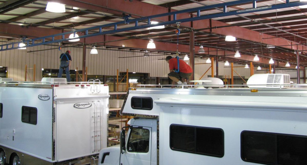 Using the Gorbel Tether Track Fall Protection System to Improve Safety ...